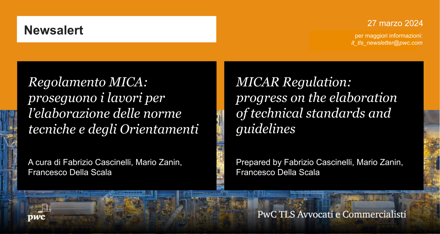 MICAR: elaboration of technical standards and guidelines